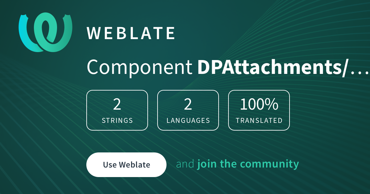 DPAttachments/Plugin installer @ Digital Peak Translation service